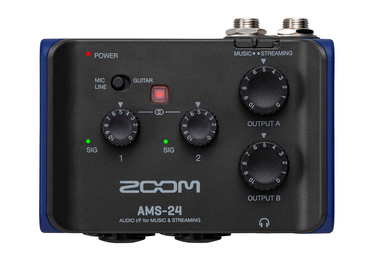 ‌Zoom AMS-24 - Audio Interface for Music & Streaming - Sklep muzyczny ...