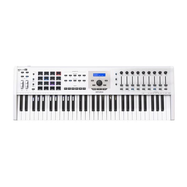 Arturia KeyLab 61 Mk2 White - Zaawansowany Kontroler Klawiaturowy ...