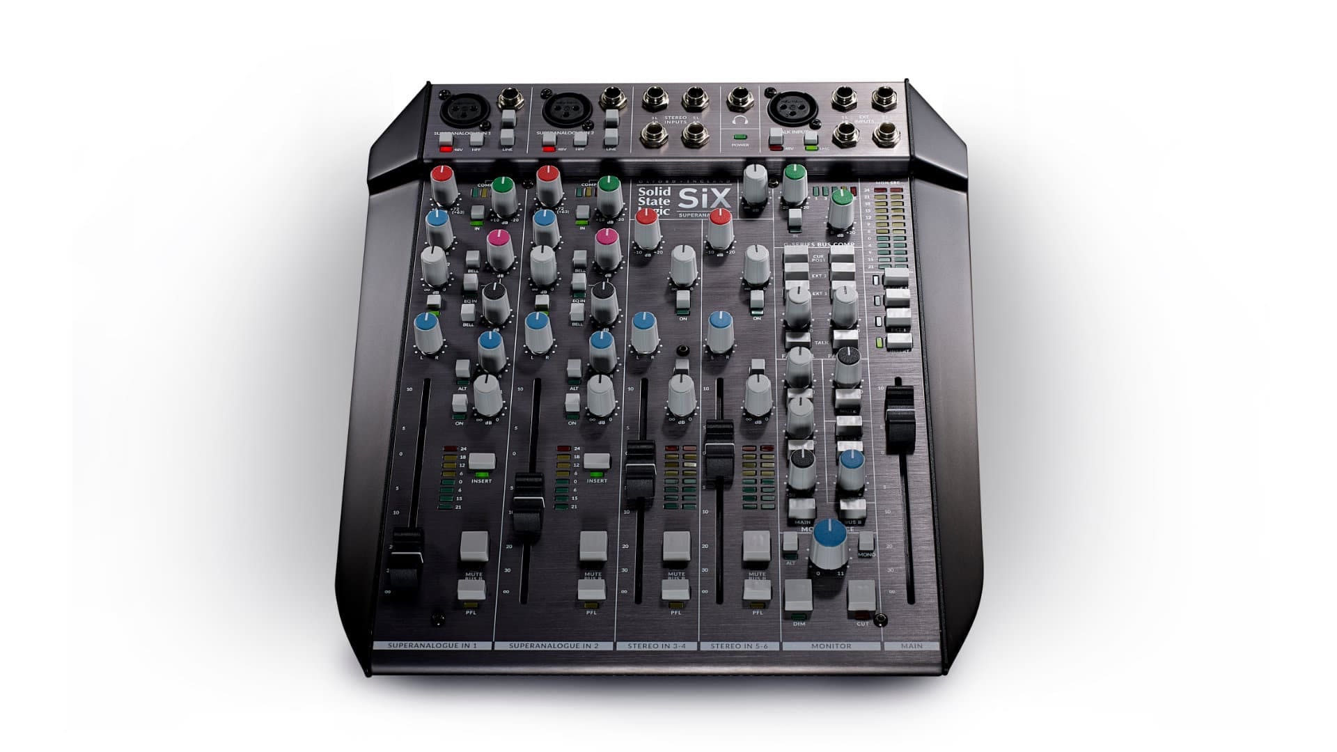 SSL BIG SIX - Profesjonalny Mixer i Interfejs Audio - Sklep muzyczny ...