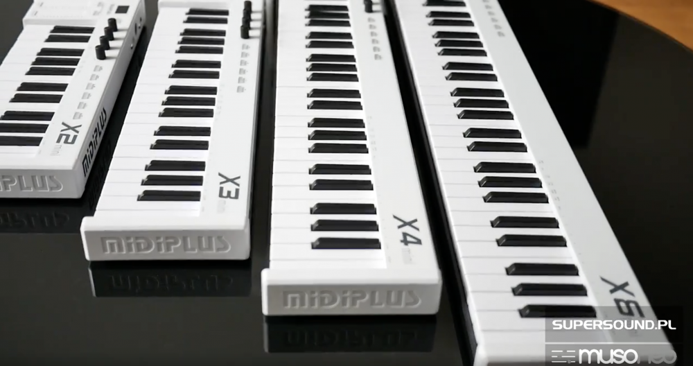 MIDIPLUS X2, 3, 4, 6 mini- prezentacja klawiatur midi - Sklep muzyczny ...
