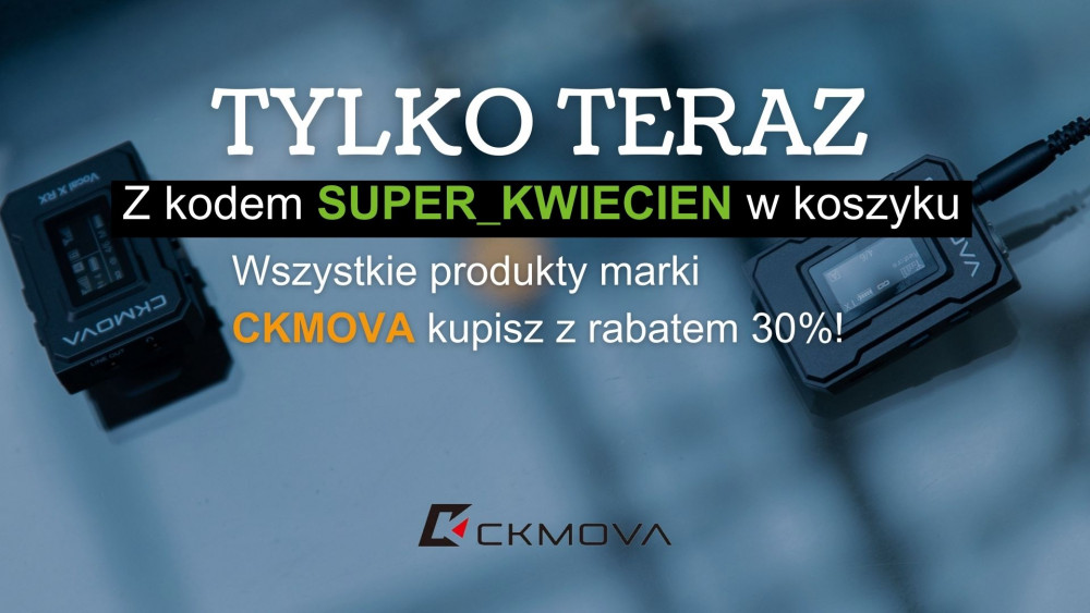 Promocja na CKMOVA -30% w koszyku! Tylko do 5 maja lub do wyczerpania zapasów! - Sklep muzyczny ...