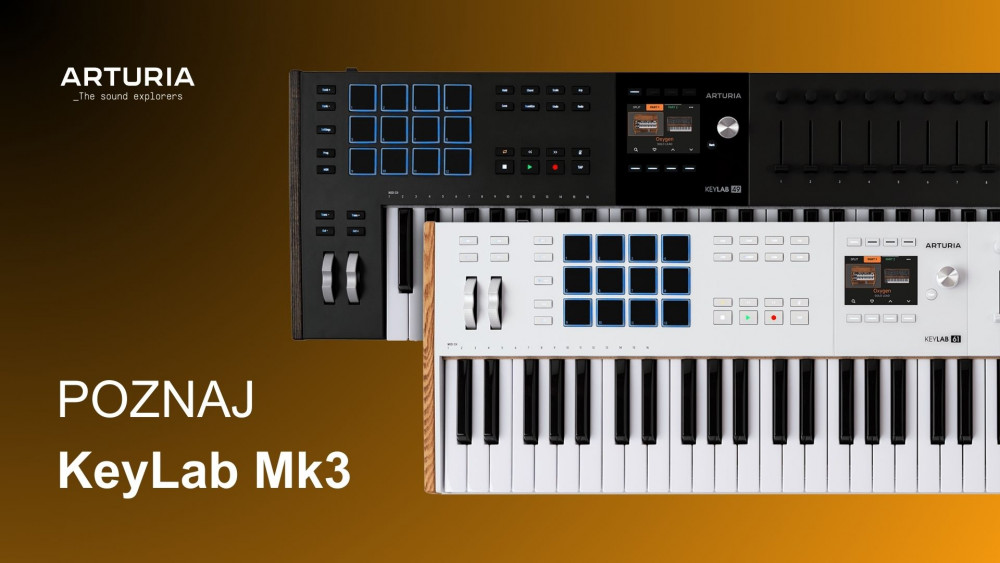 Arturia KeyLab mk3 - najbardziej zaawansowana integracja z DAW spośród ...